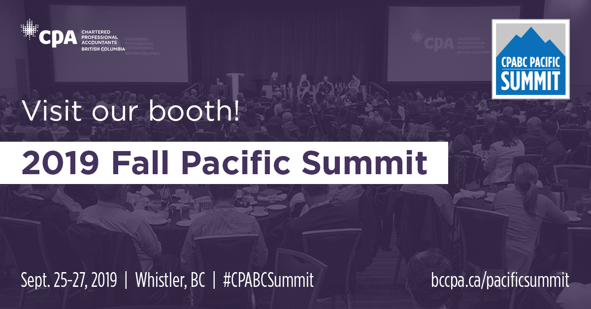Will We See You At The CPABC Pacific Summit This September?
